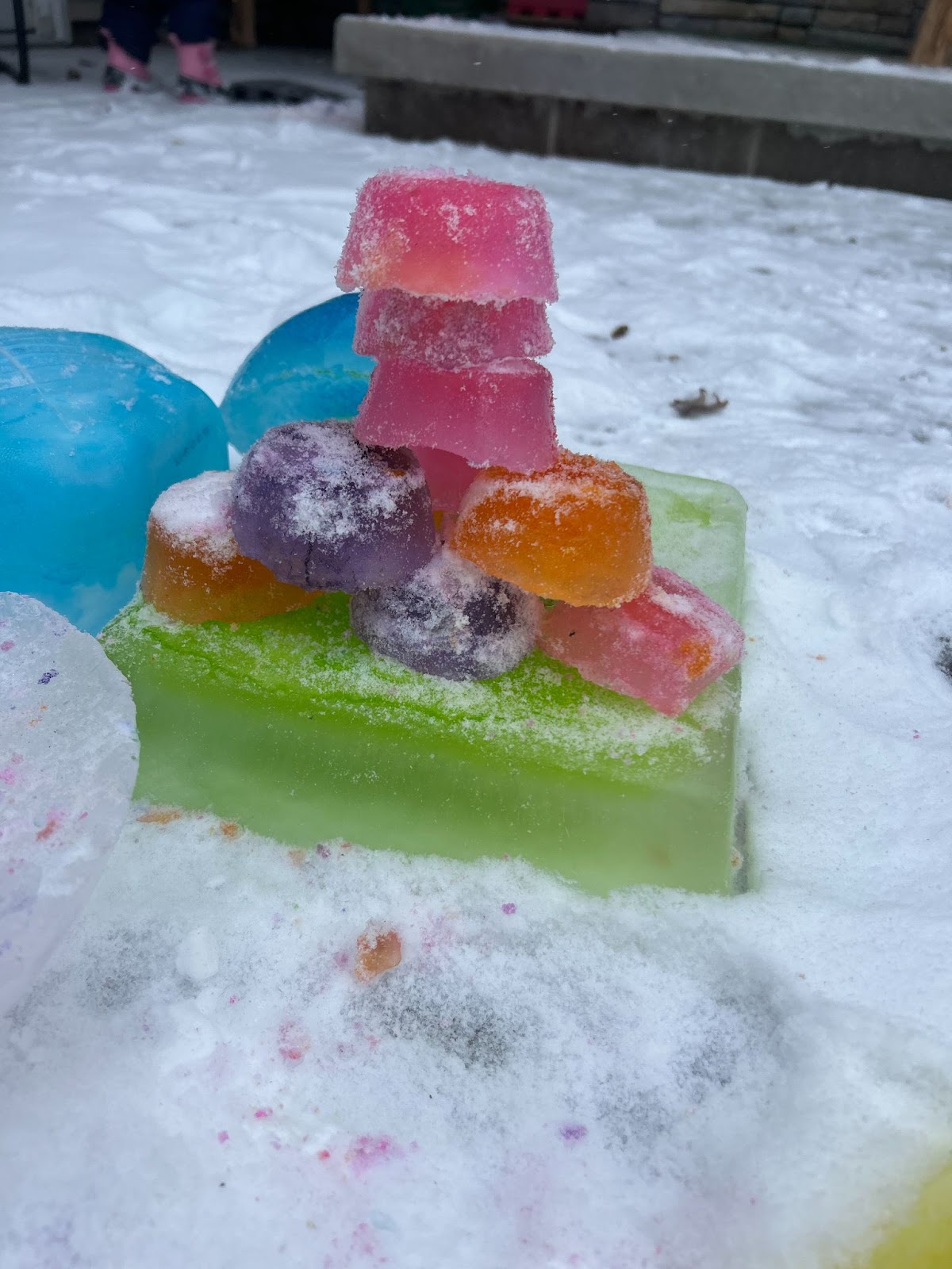 Make Colored Ice Blocks for Hours of Winter Fun with Kids ...
