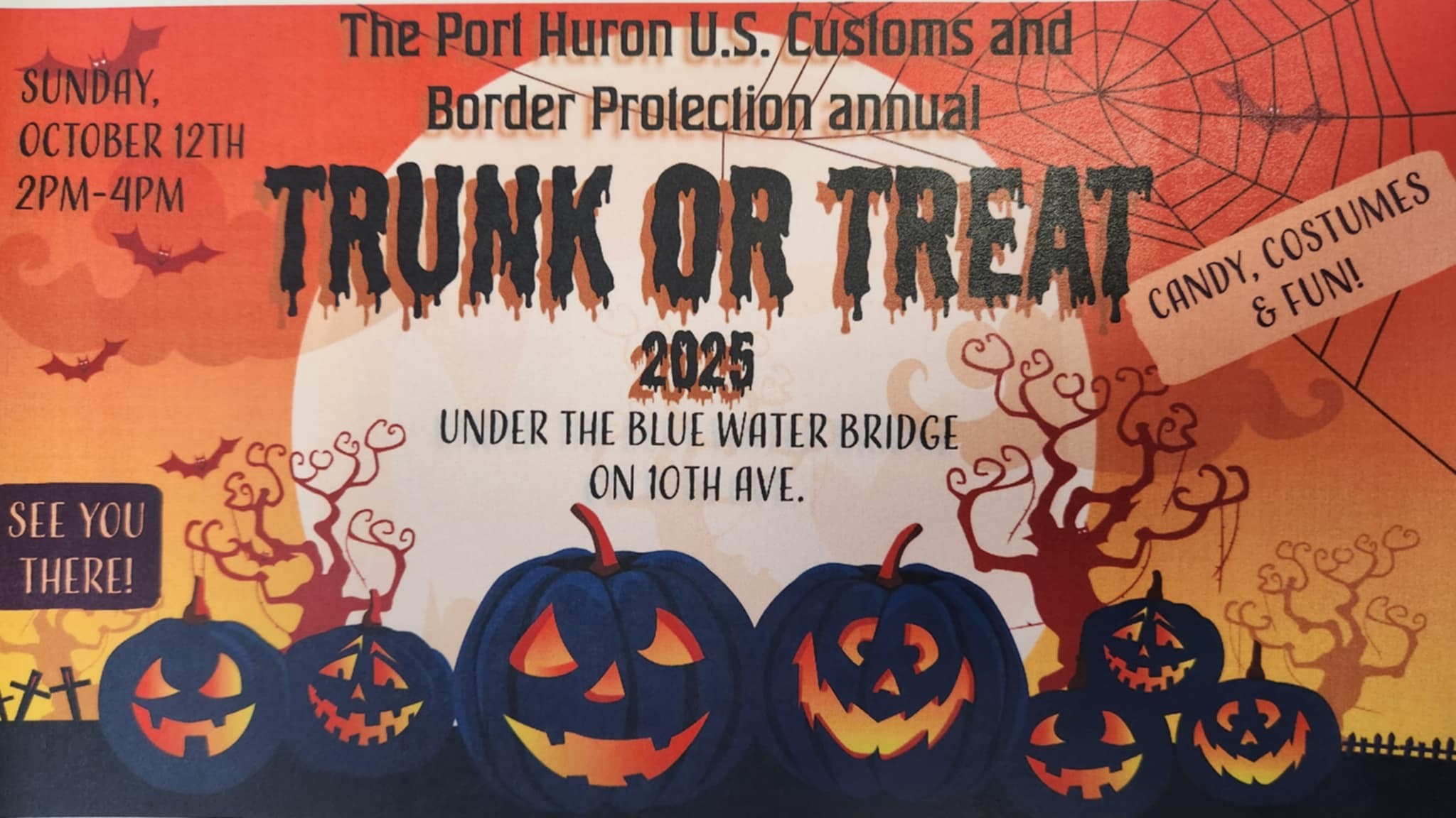 Trunk or Treat - U.S. Customs and Border Patrol - BlueWaterParent.com